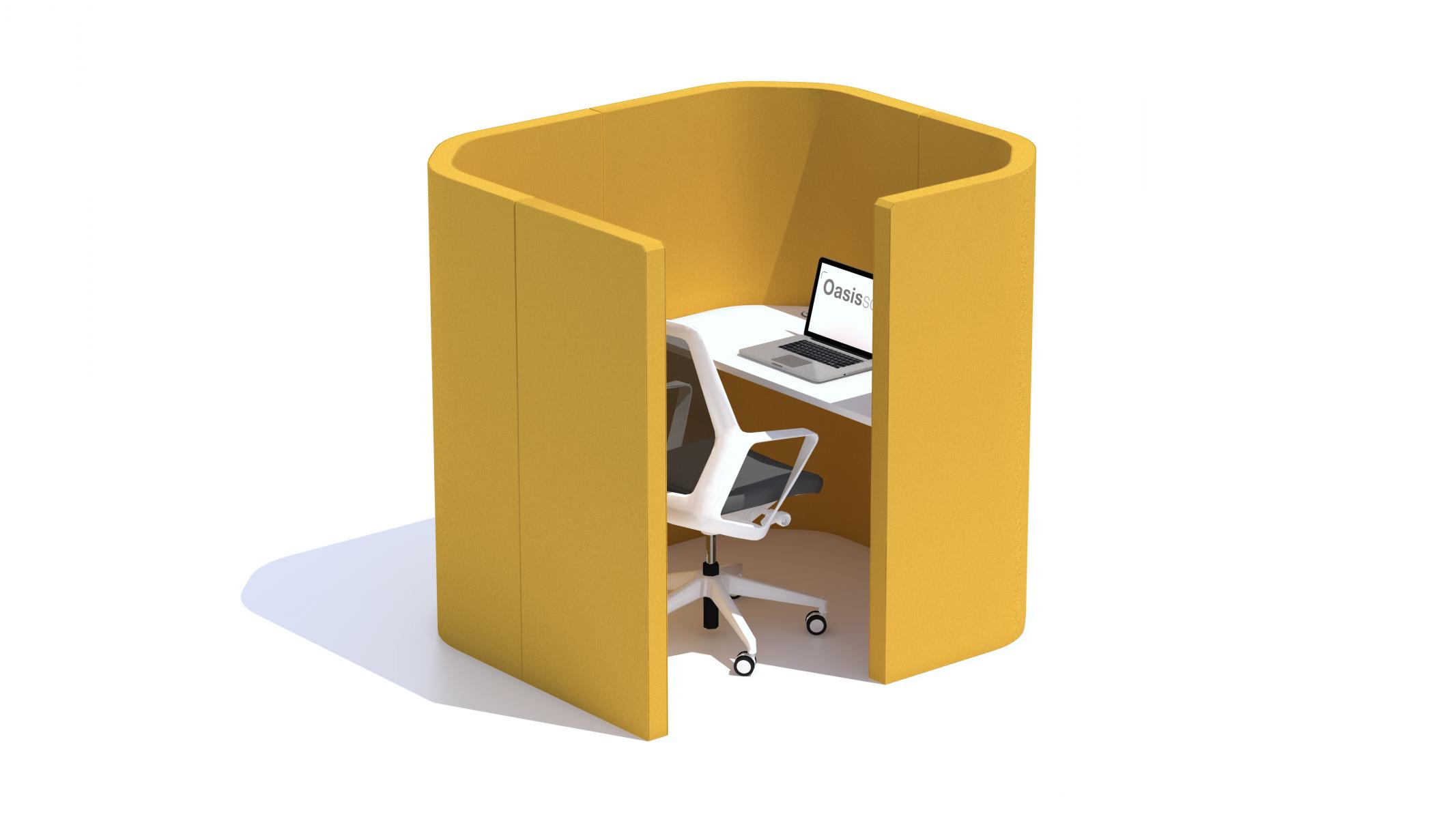 Oasis Linear Team Booth by Frem