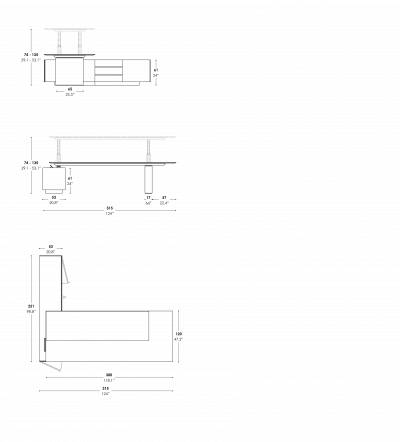 JMM Dual Designer Executive Desk | MSL Interiors