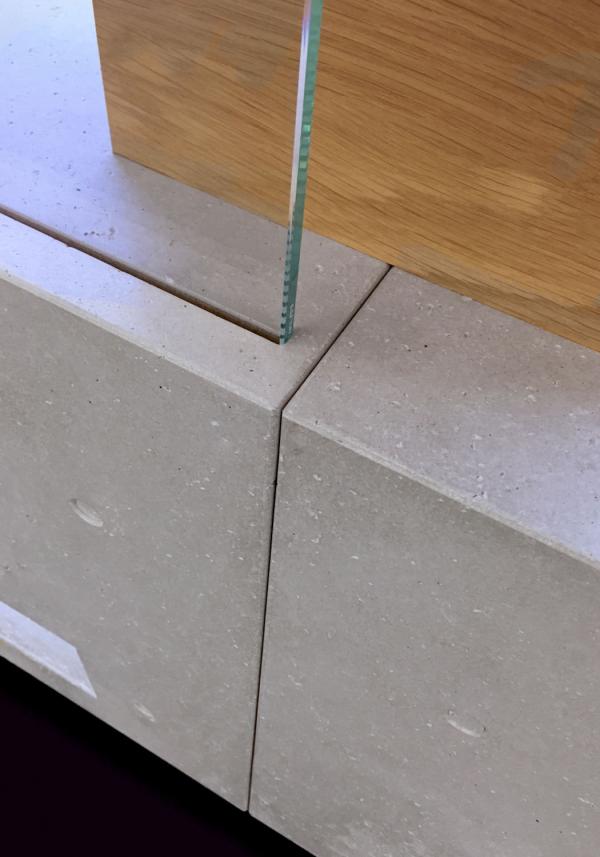 Komo - Stunning Concrete Reception Desk | MSL Interiors