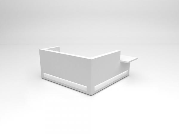 Isomi Blok Reception Desk - High Quality Reception Desk | MSL Interiors