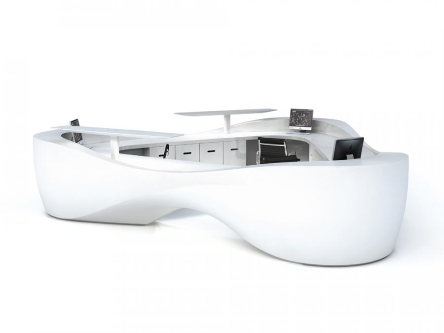 Isomi Kin Reception Desk - High Quality Reception Desk | MSL Interiors