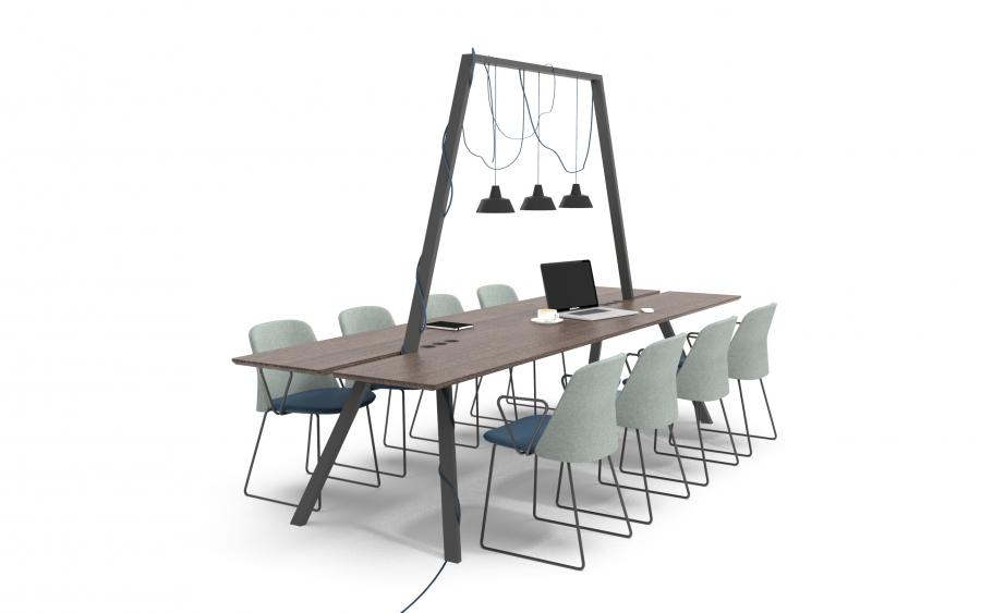 Dock Table - Contemporary Meeting Table | MSL Interiors