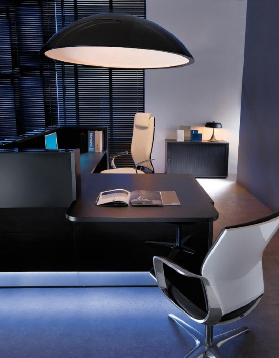 MDD Linea Reception Desk - Glass Reception Counter | LED Illumination | MSL Interiors