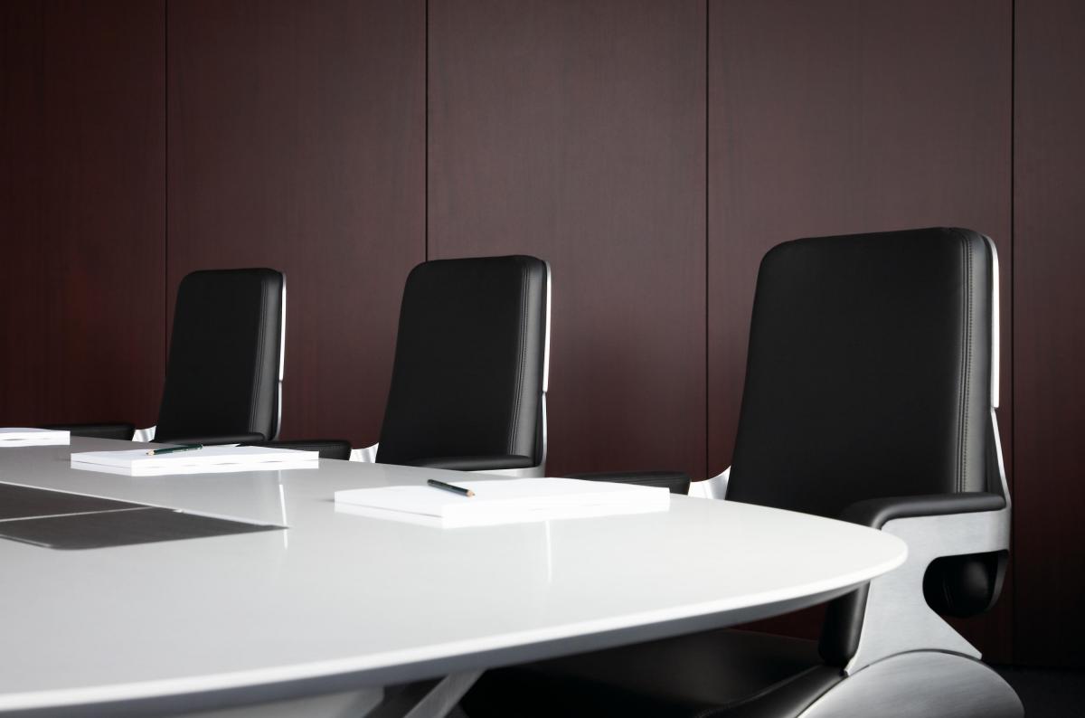 Interstuhl Silver Boardroom Chair