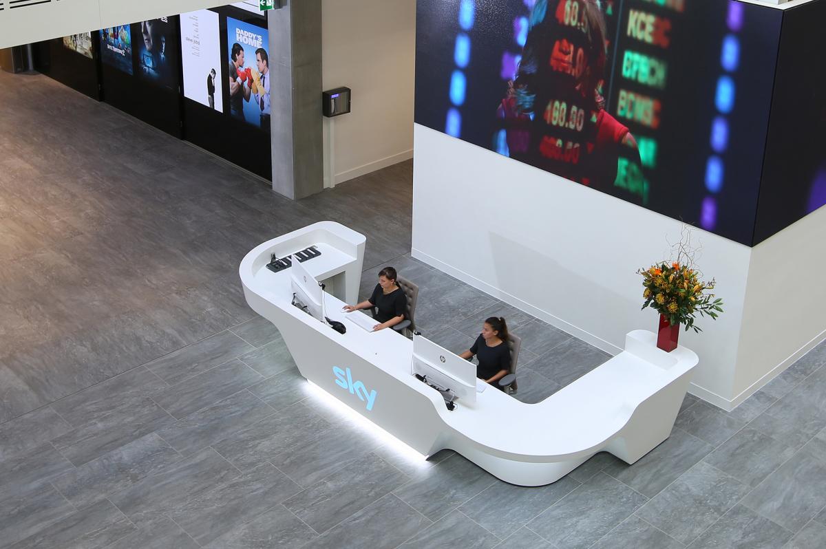 Isomi Mono Reception Desk - High Quality Reception Desk | MSL Interiors