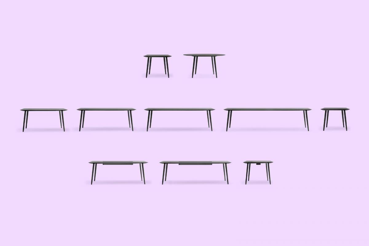 Babila Table - Pedrali - Italian Contemporary Tables | MSL Interiors