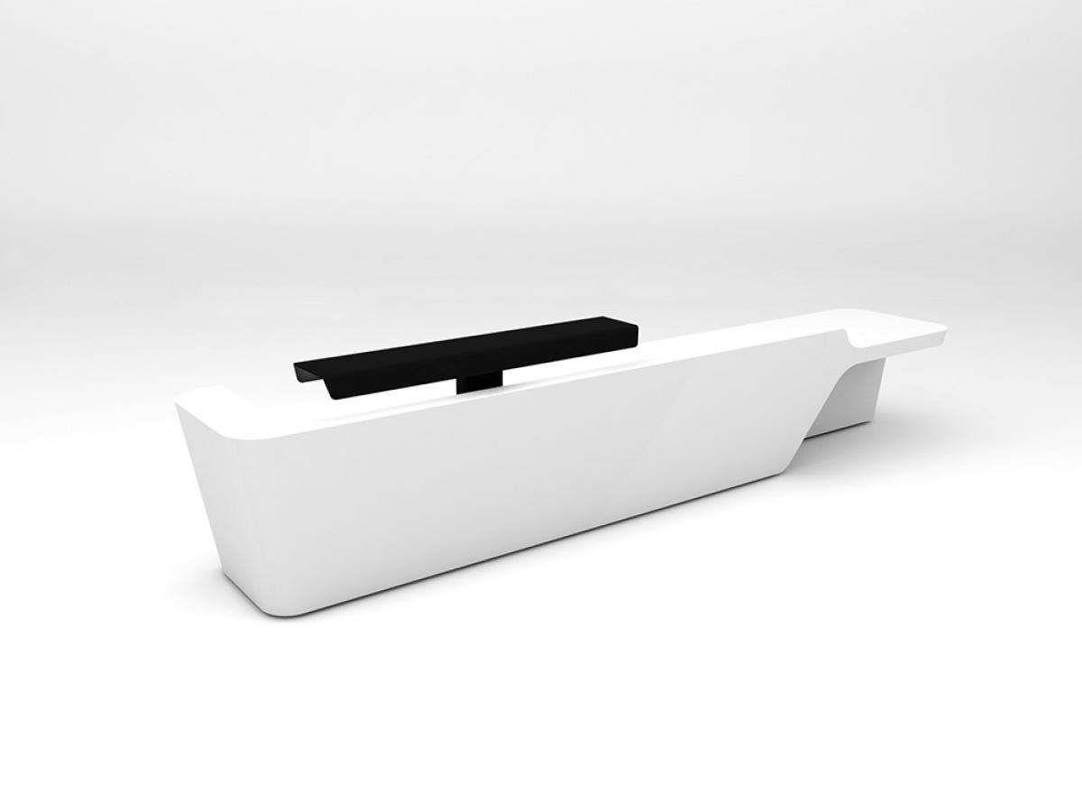 Isomi Mono Reception Desk - High Quality Reception Desk | MSL Interiors