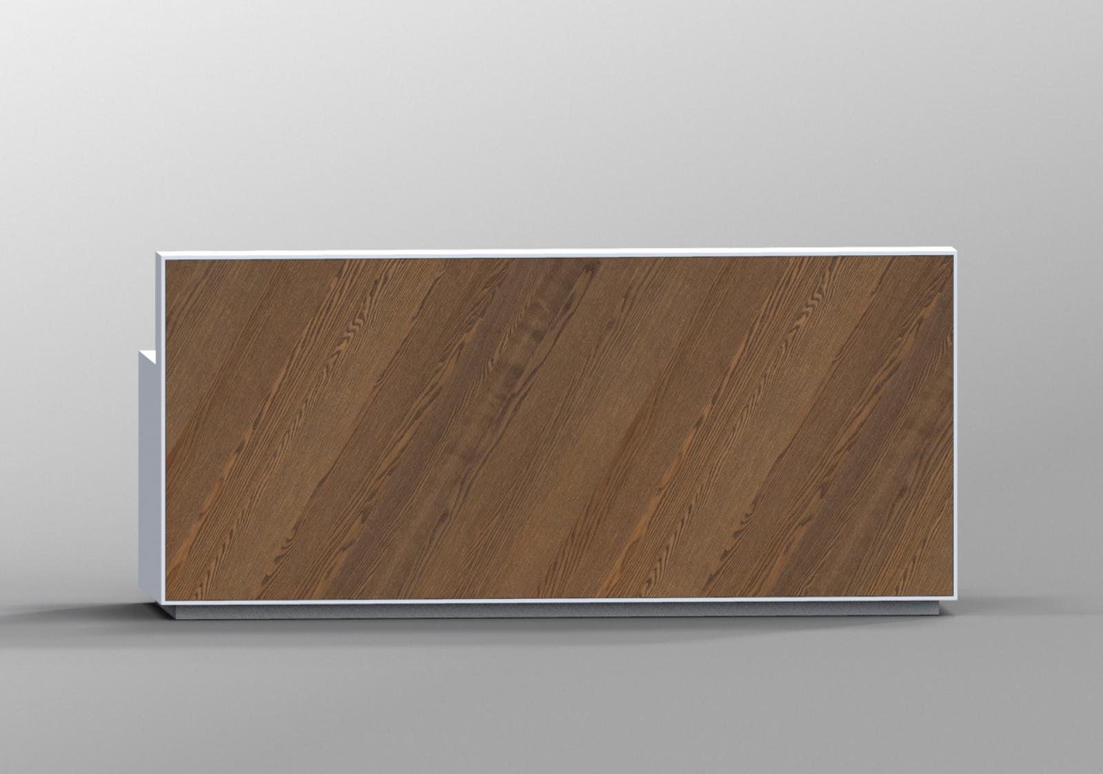 Frame - Corian Reception Desk | MSL Interiors