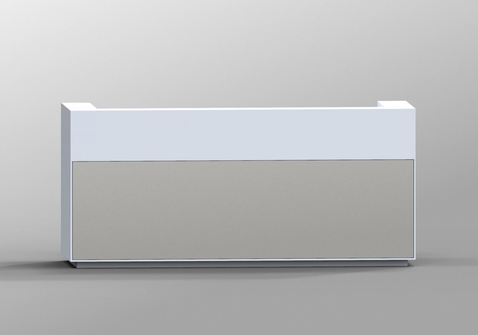 Frame - Corian Reception Desk | MSL Interiors