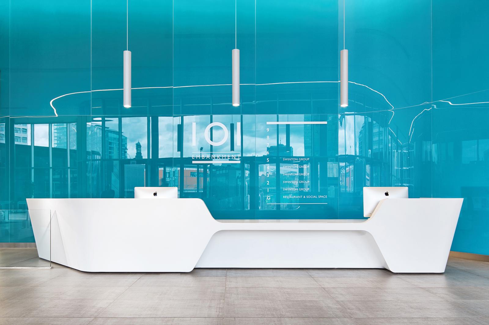 Isomi Mono Reception Desk - High Quality Reception Desk | MSL Interiors