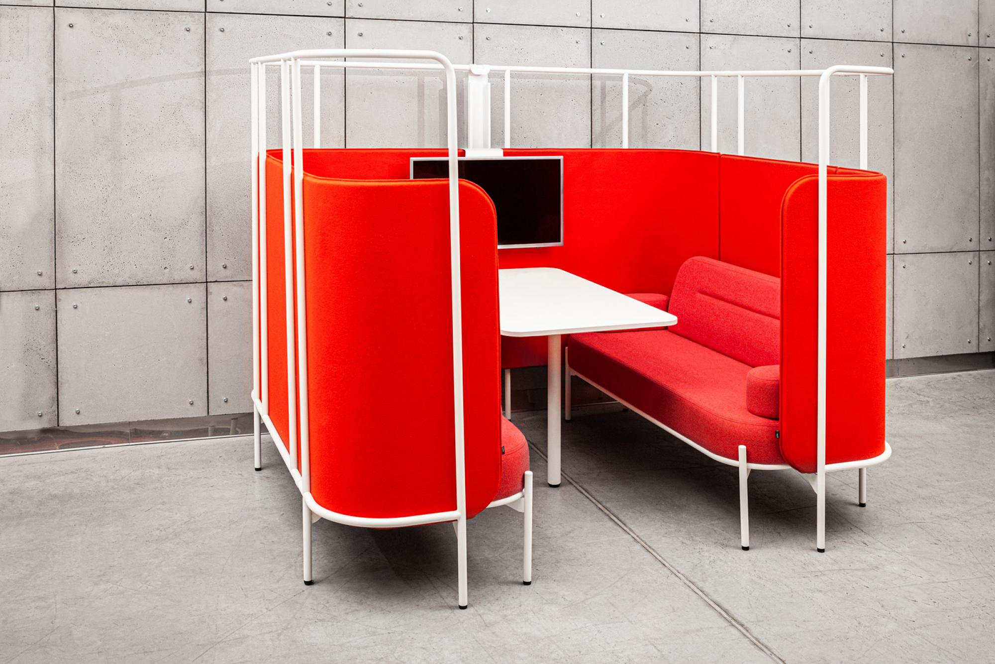 Leaf Pod Acoustic Seating | MSL Interiors Ltd