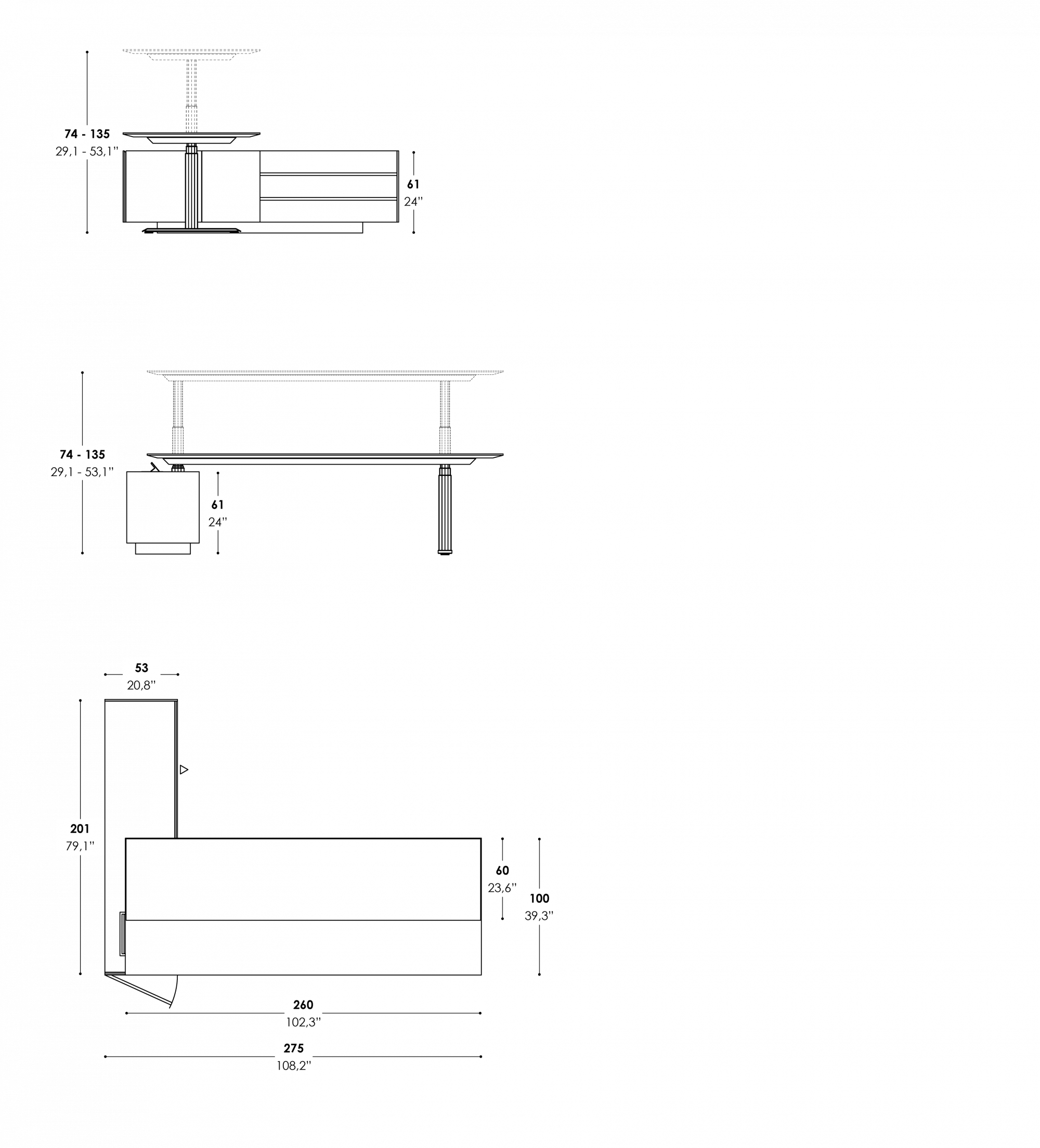 JMM Dual Designer Executive Desk | MSL Interiors