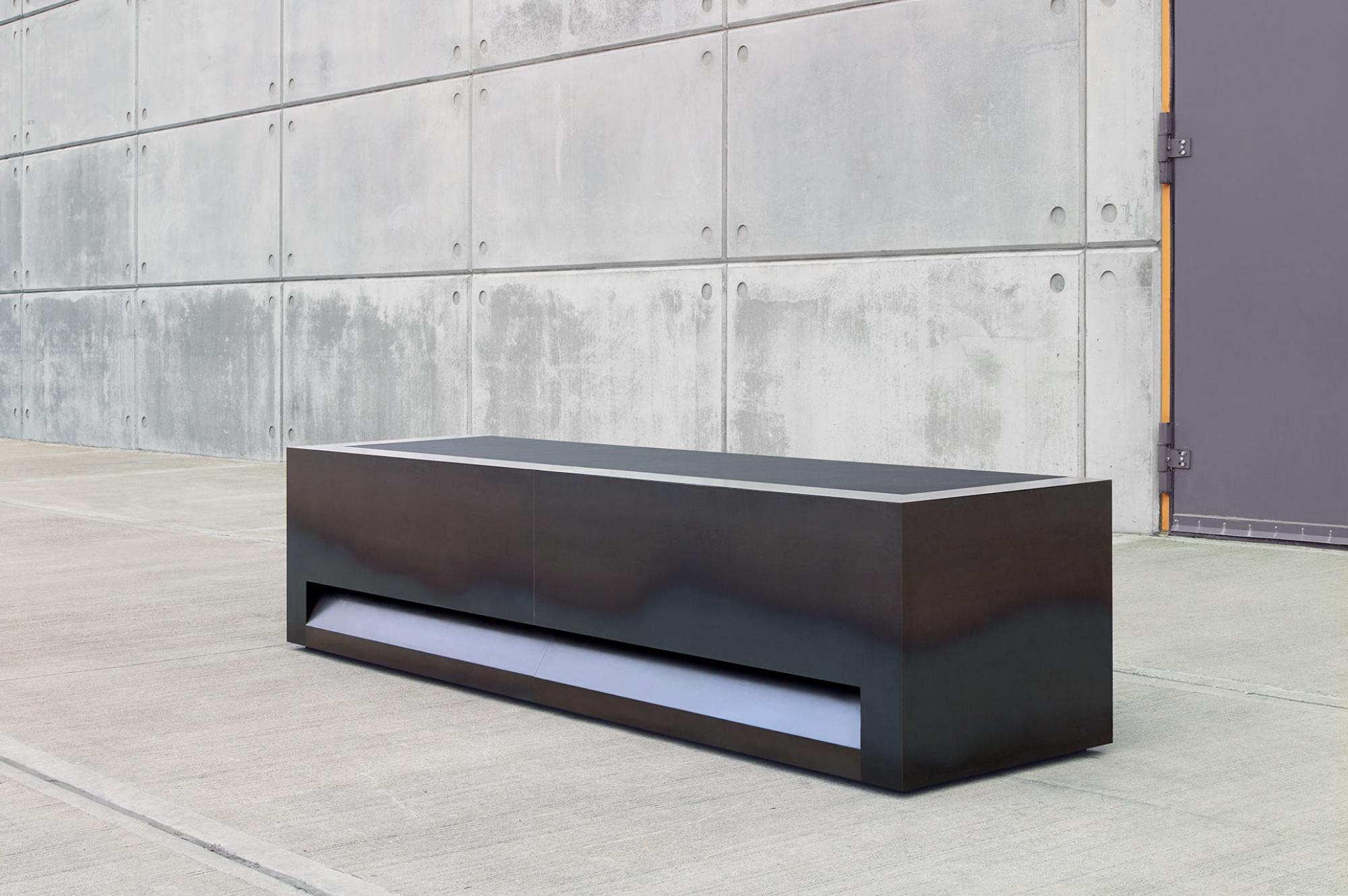 Isomi Blok Metal Counter - High Quality Reception Desk | MSL Interiors