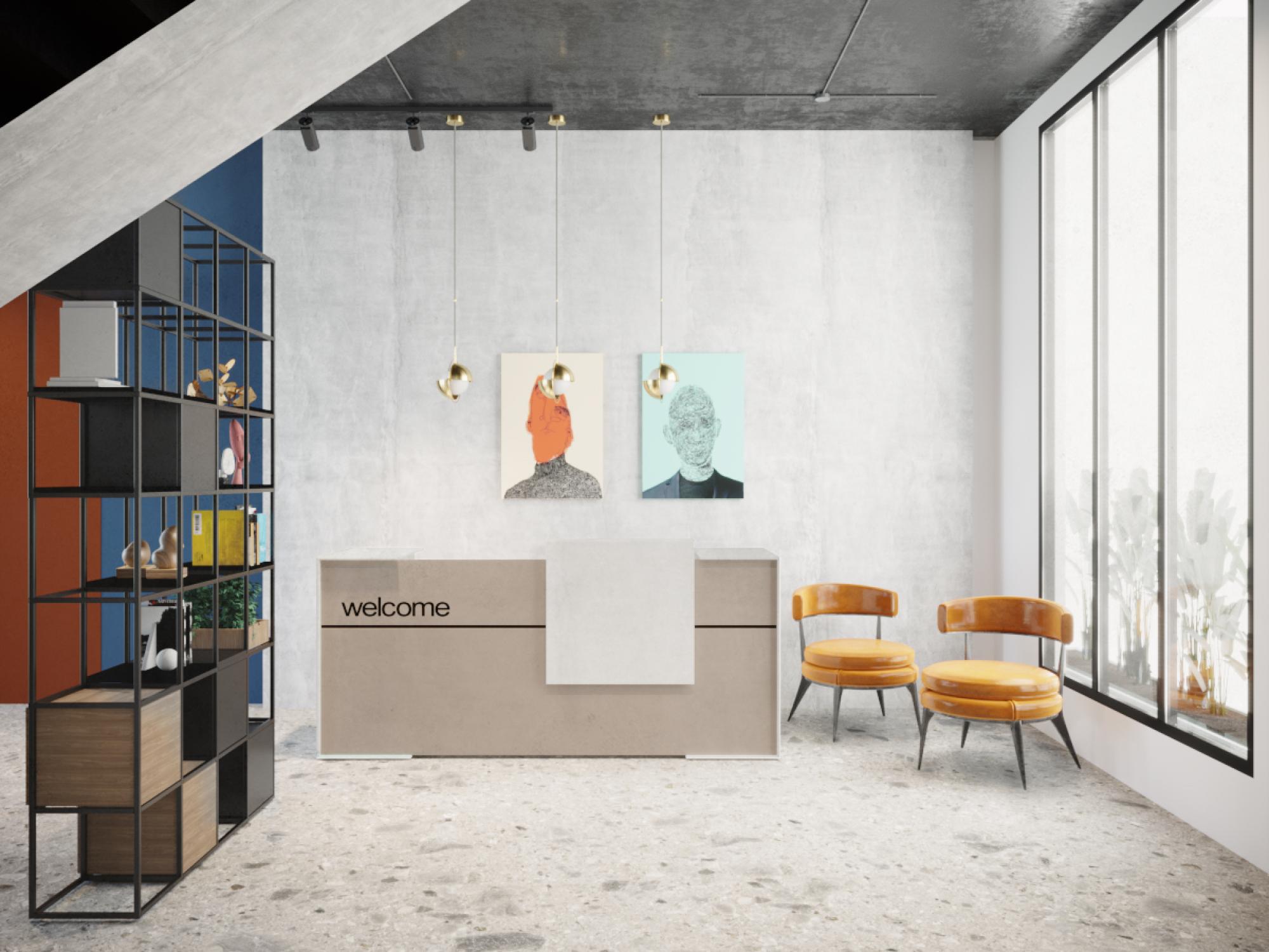 Nivero Reception Desk - High Quality Reception Desk | MSL Interiors