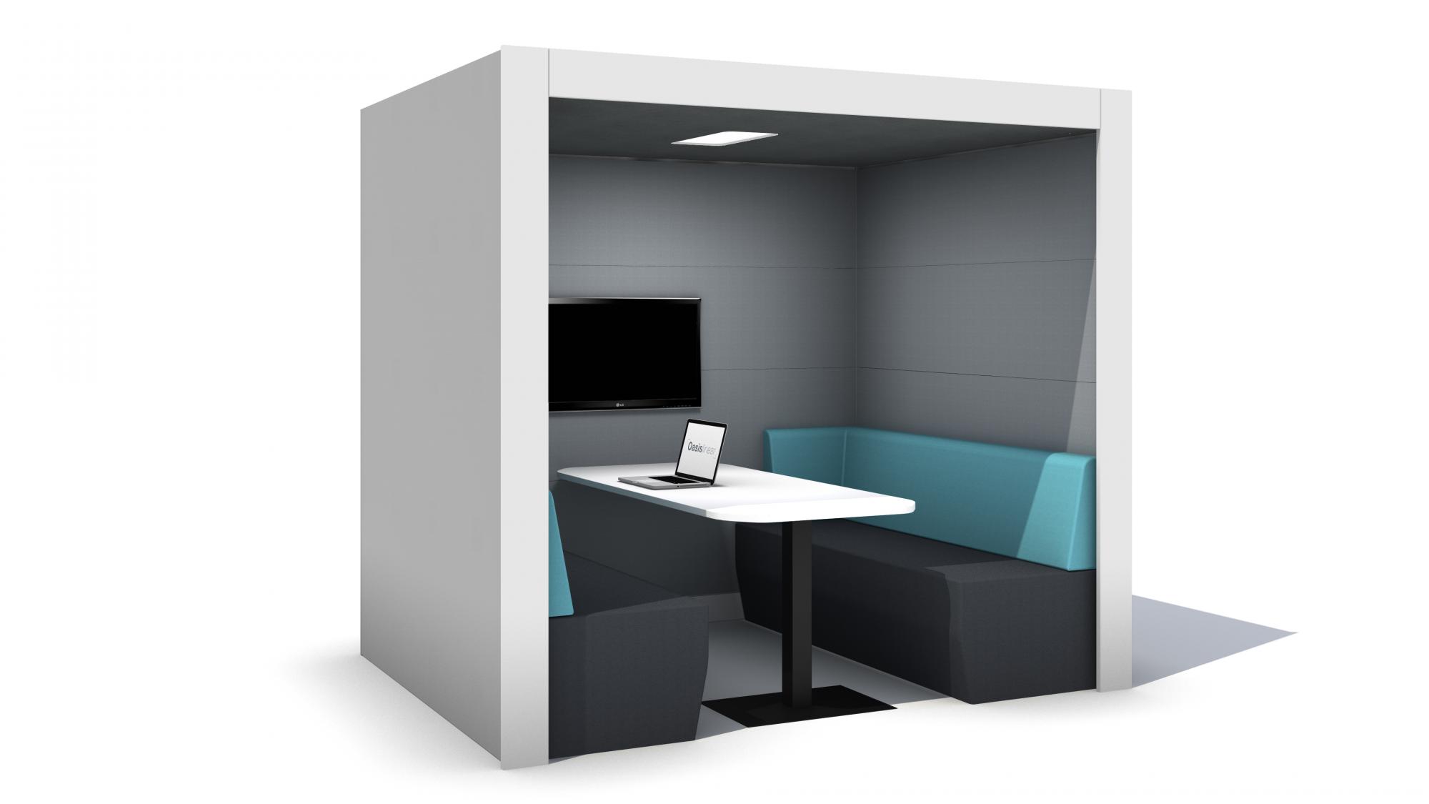 Oasis Linear Team Booth by Frem