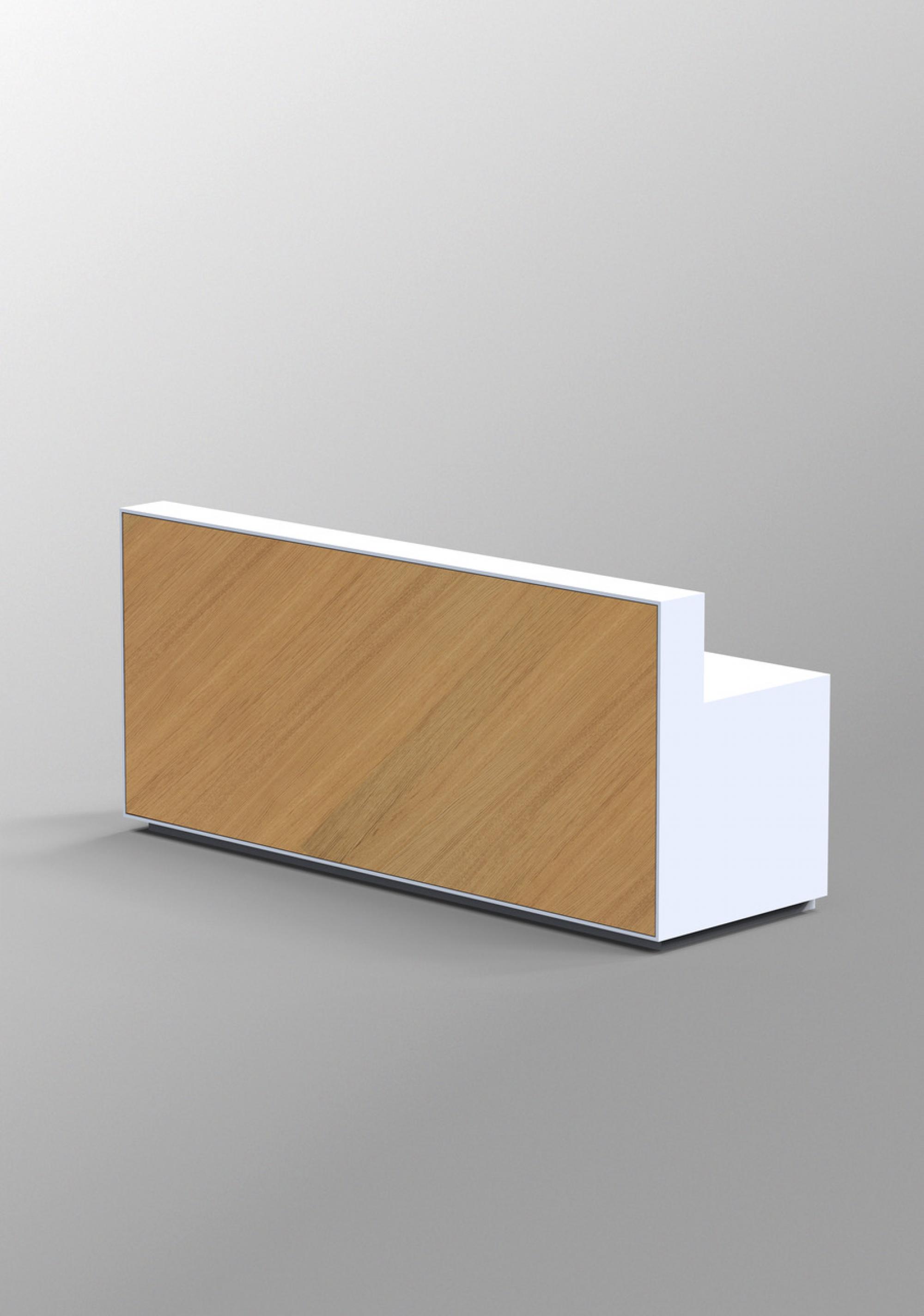 Frame - Corian Reception Desk | MSL Interiors